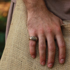 Personalized Ancient Rome Style Ring With Legio VI Victrix, Solid ...
