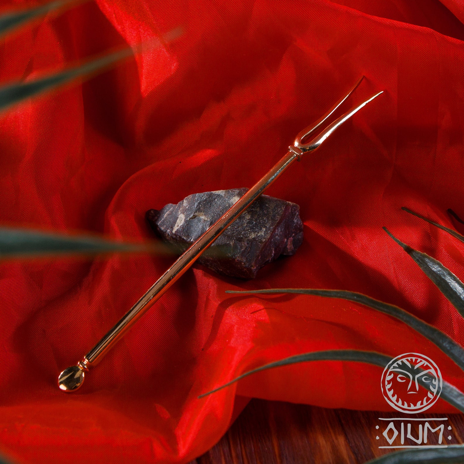 Bronze Kithcen Fork Roman Viking Fork Medieval Fork Rustic - Etsy