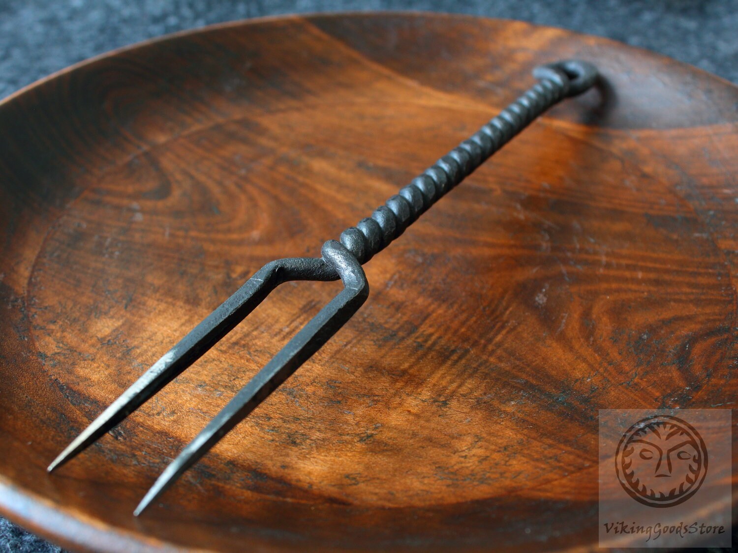 Forged Fork, Viking Fork, Medieval Fork, Rustic, Forged Cutlery, Hand ...