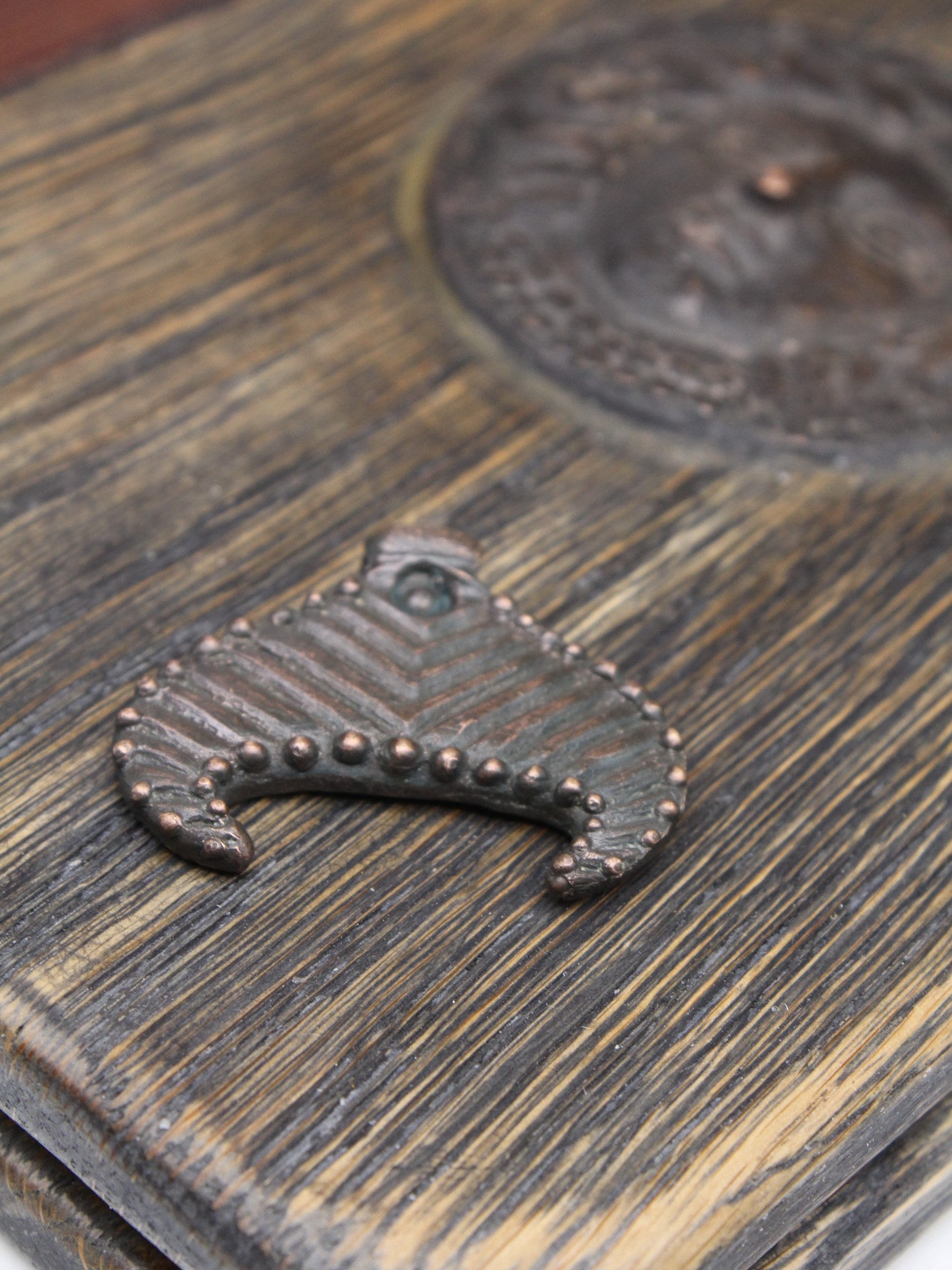 Medieval Amulet Lunula Early Middle Ages Medieval Bronze - Etsy