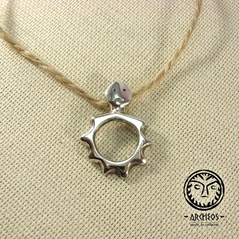 Medieval Solar Deity, Sun Pendant Amulet, Copy of Ancient Pendant - Etsy