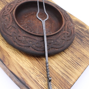 Forged Fork, Viking Fork, Medieval Fork, Rustic Fork, Forged Cutlery ...