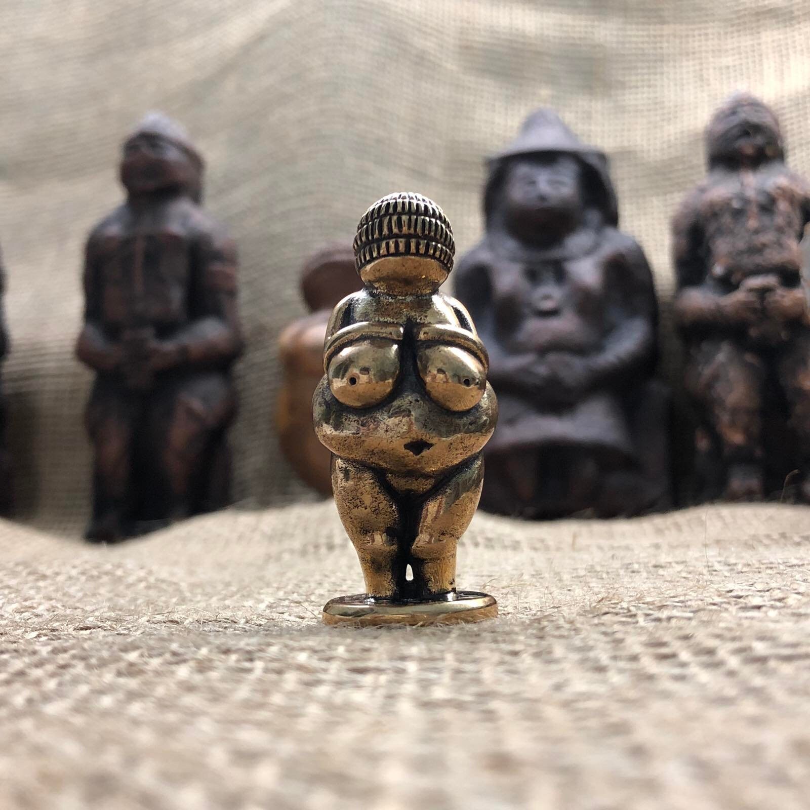 Venus of Willendorf Venus Paleolithic Prehistoric Bronze - Etsy