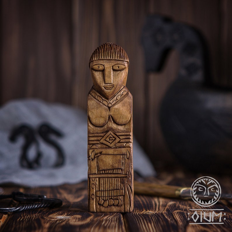 Frigg Figurine Frigga Frig Goddess Idol Pagan Goddess - Etsy