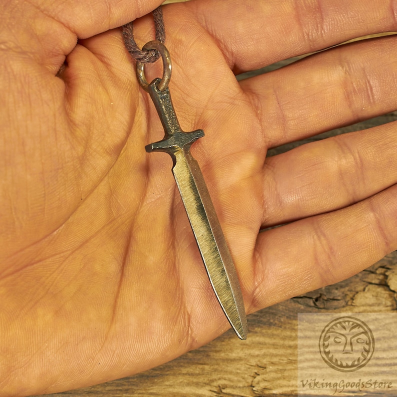 Hand Forged Sword Pendant Medieval Sword Viking Sword - Etsy Australia