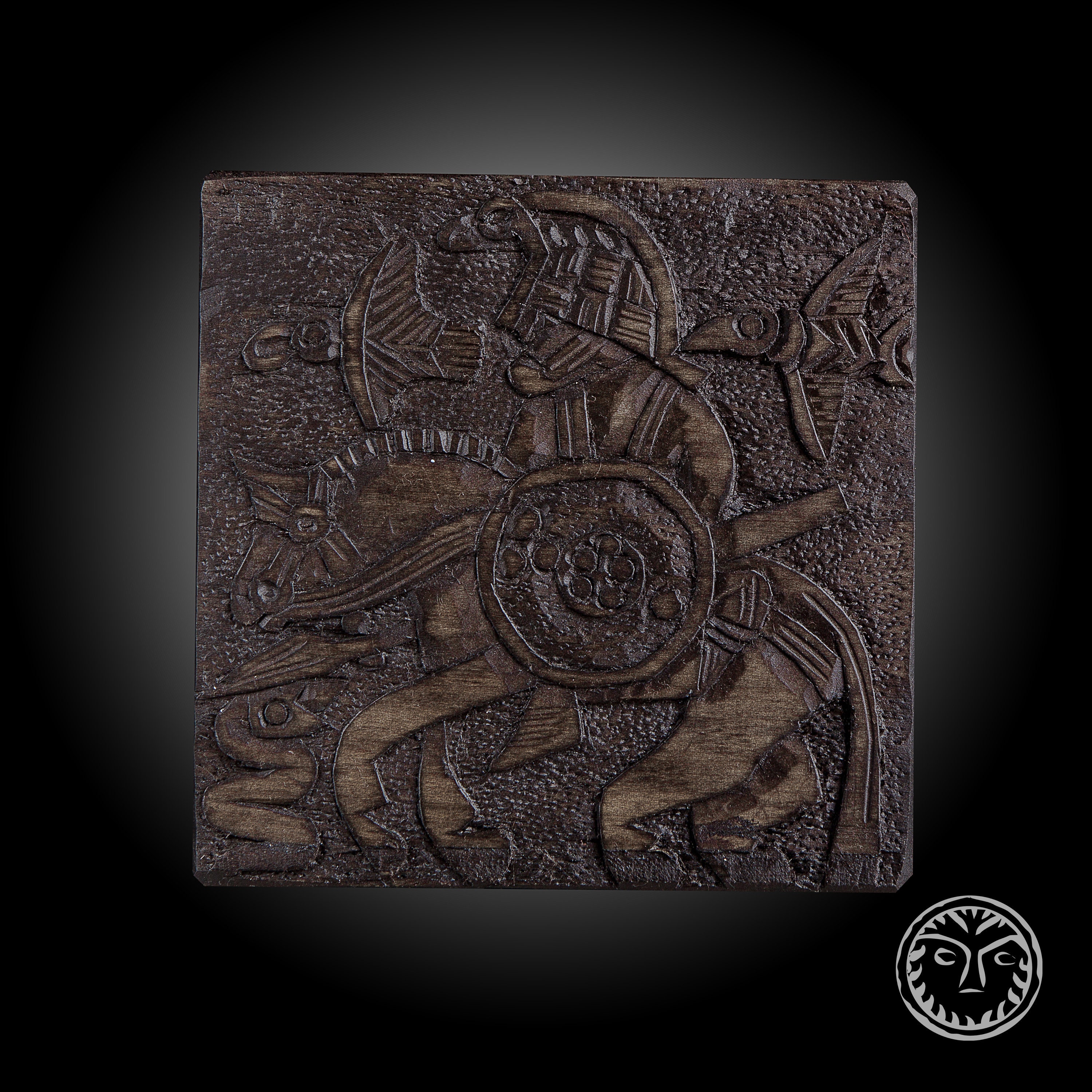 Odin, Viking Ravens, Wall Guardian, Panel Talisman, Amulet, Viking ...