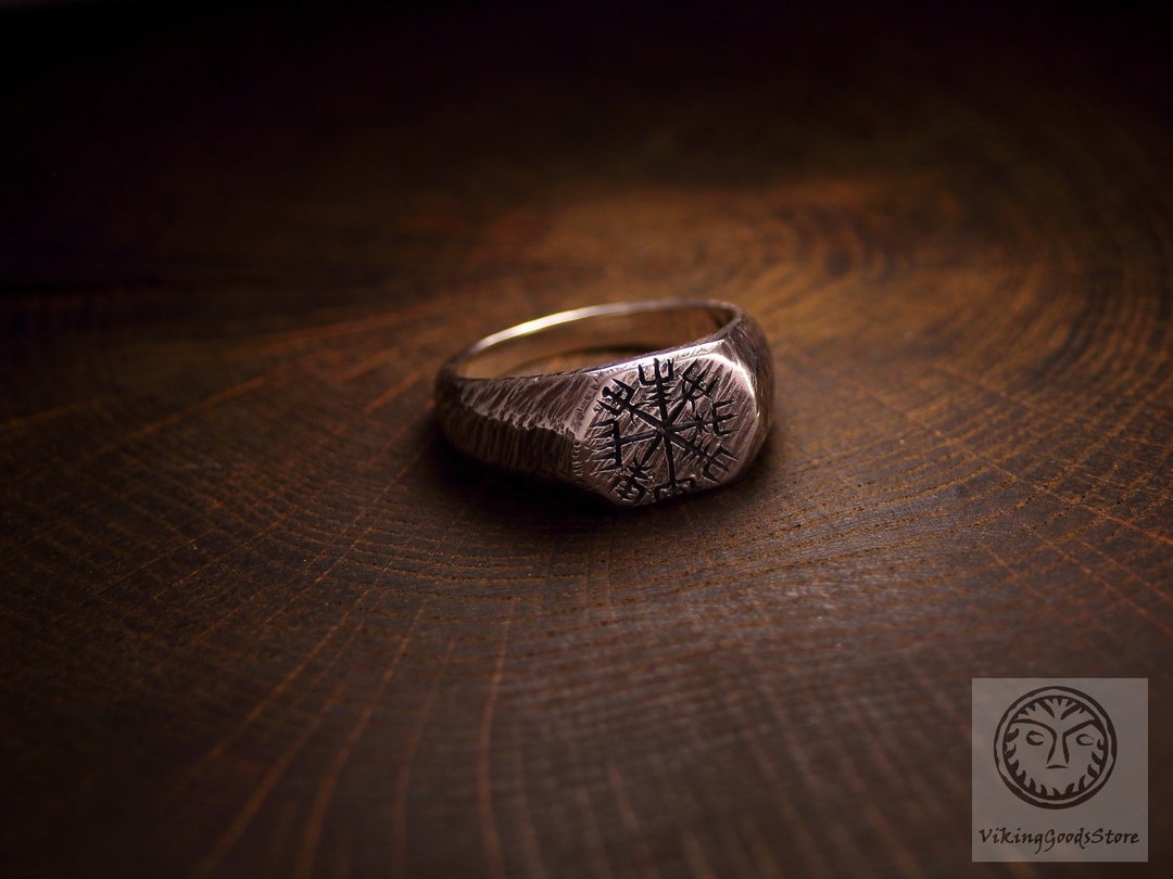 Wayfinder Vegvisir Viking Compass Rune Jewelry Pagan - Etsy