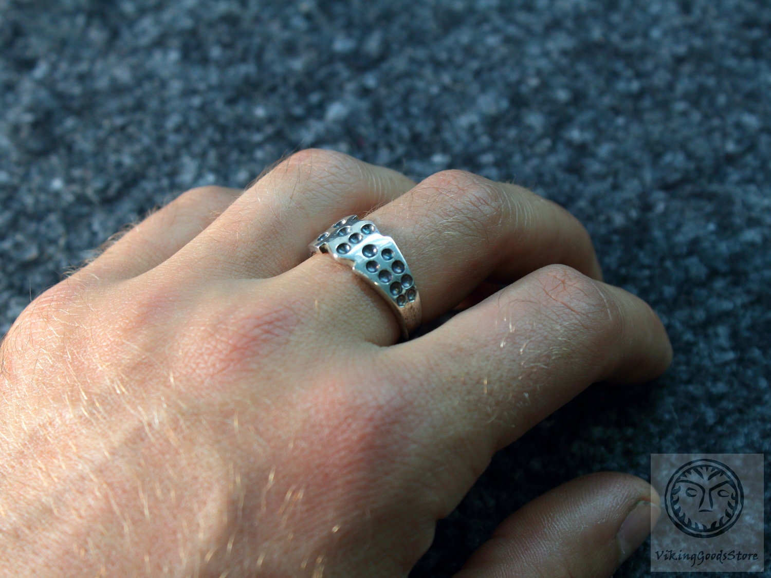 Replica Silver Ring Ancient Ring Reenactment Jewelry SCA - Etsy