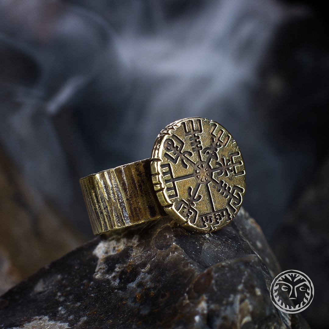 Vegvisir, Viking Compass, Rune Jewelry, Pagan Jewelry, LARP SCA ...