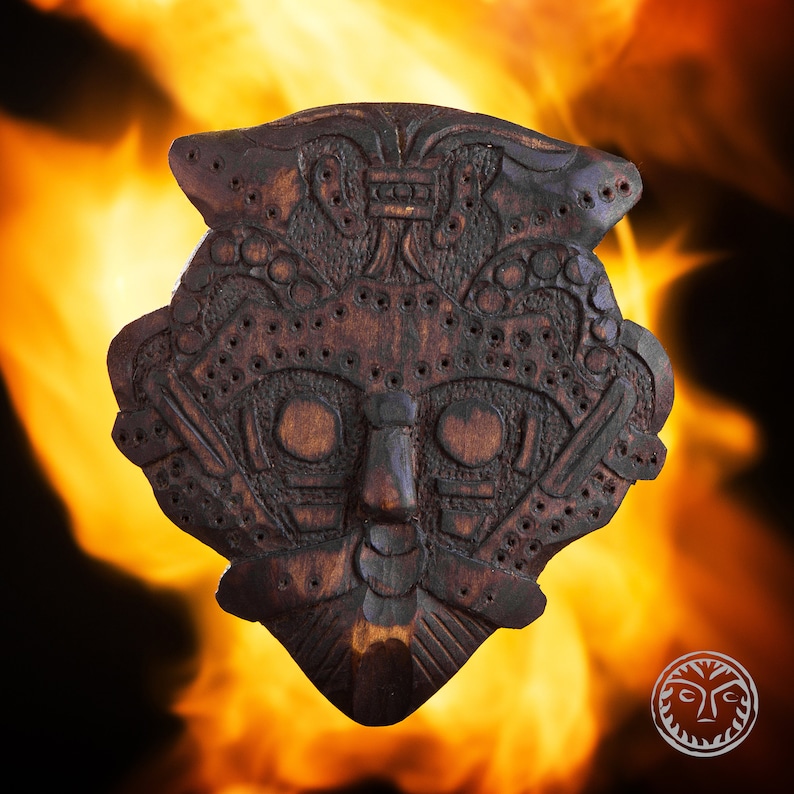Loki's Mask Loki Talisman Amulet Viking Norse SCA | Etsy