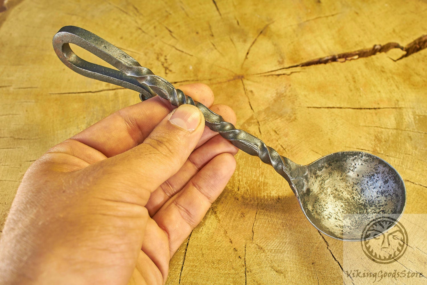 Forged Medieval Spoon Dining Appliances Rustic Kitchen - Etsy