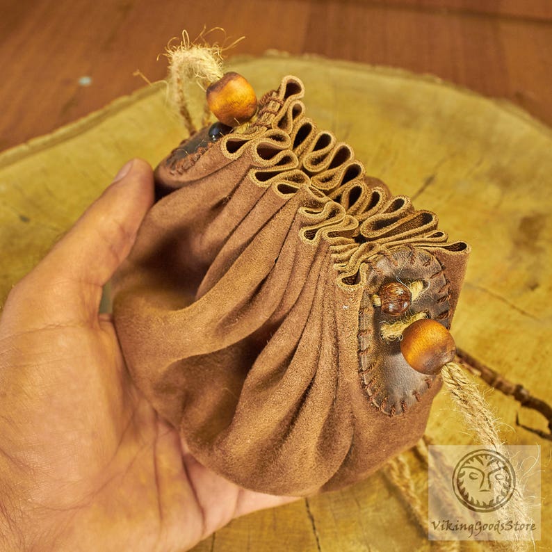 Medieval Purse Medieval Wallet Nordic Norse Viking - Etsy