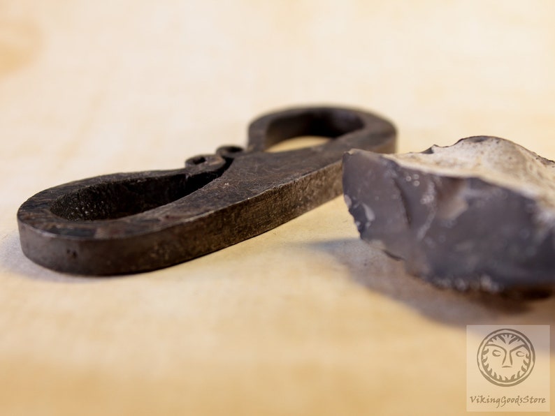 Fire Striker Steel Striker Flint Steel Viking Medieval - Etsy