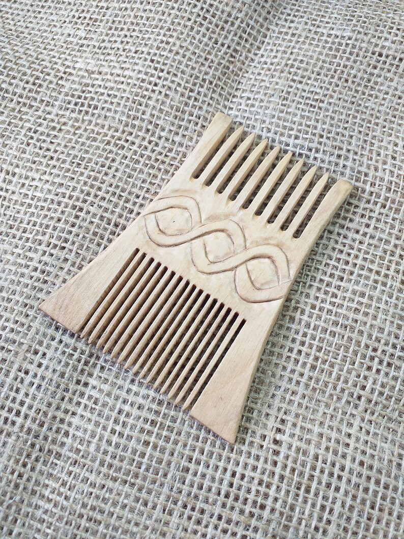 Wooden Comb Medieval Comb Carved Comb Viking Norse - Etsy