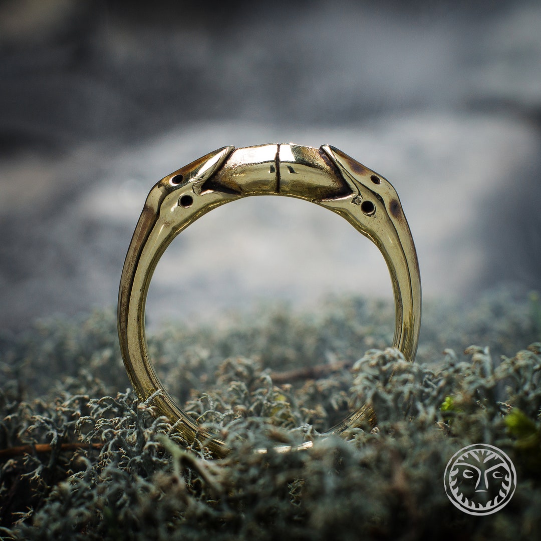 Ouroboros Ring, Norse Viking Serpent Jewelry - Etsy