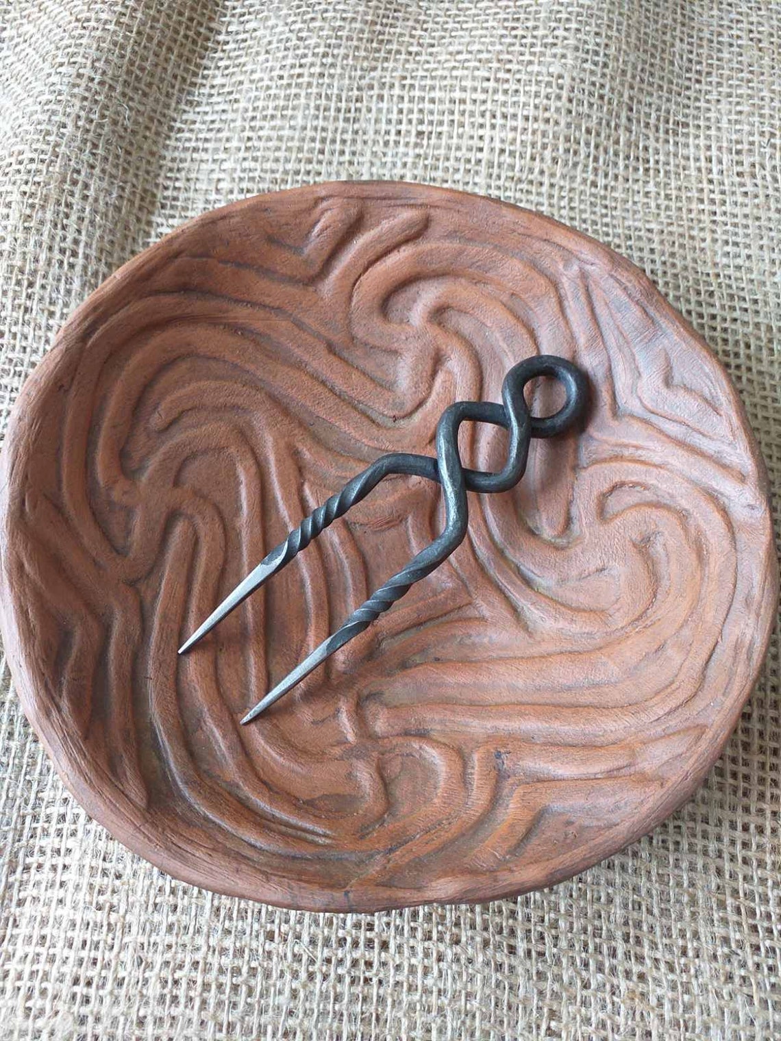 Forged Fork Viking Fork Medieval Fork Rustic Fork Forged | Etsy