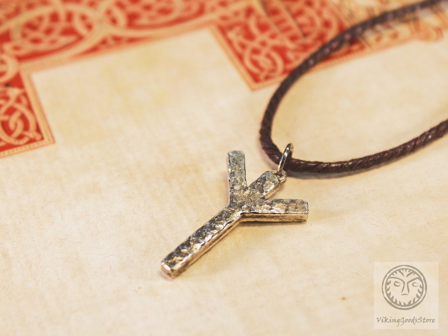 Viking Algiz Rune Pendant Runes Runes Jewelry Runes | Etsy