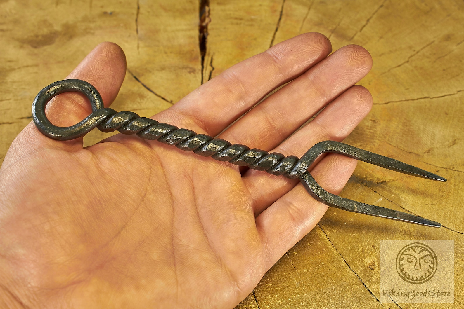Forged Fork, Viking Fork, Medieval Fork, Rustic, Forged Cutlery, Hand ...