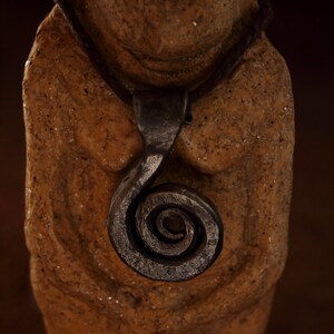 Spiral Curl Snail Whirlwind Nordic Amulet Viking | Etsy