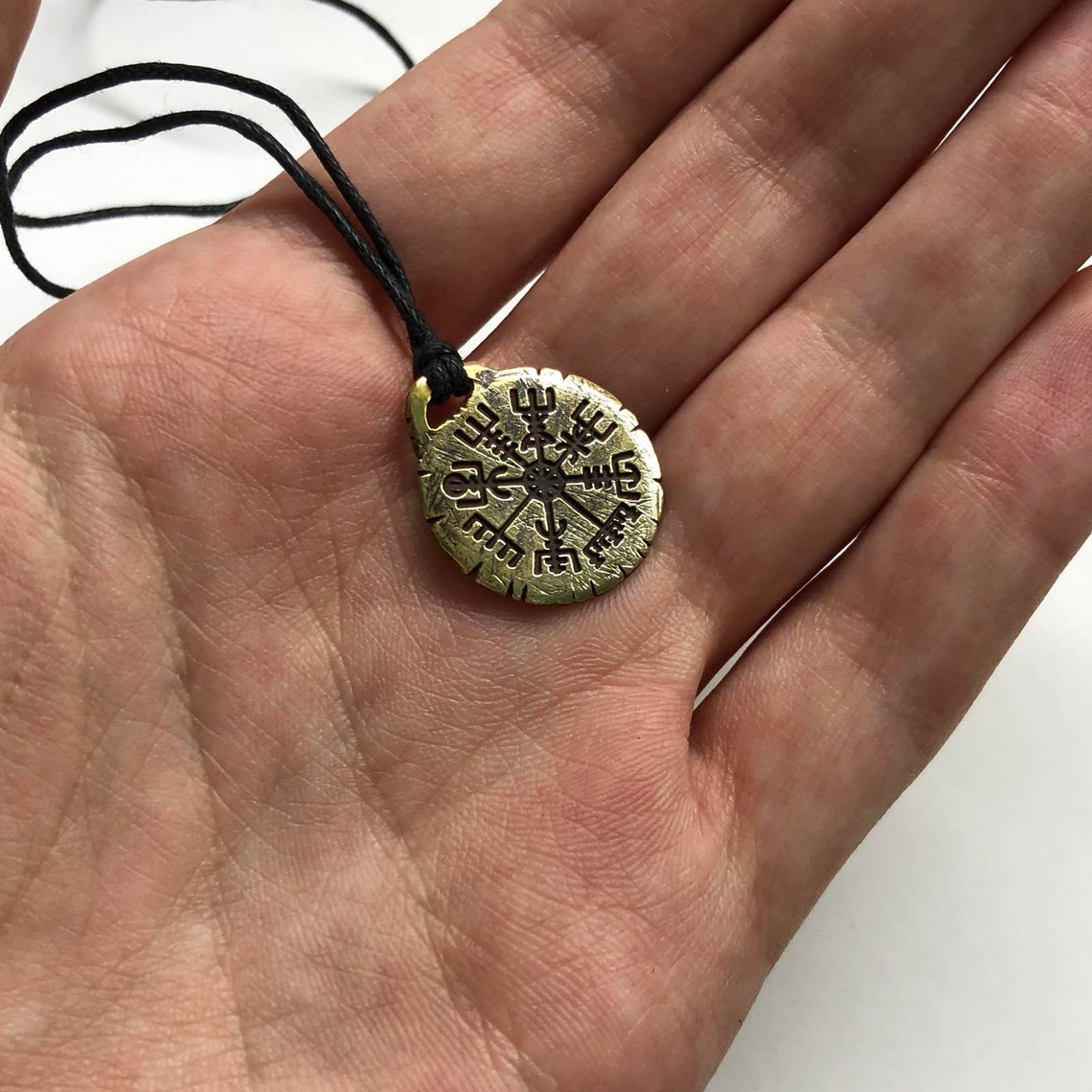 Vegvisir Viking Compass Rune Jewelry Viking Asatru Pagan - Etsy