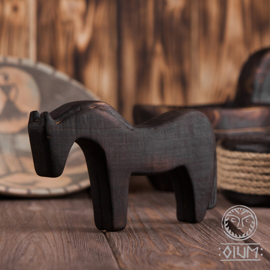 Toy Horse, Baby Toy, Medieval Toy, Medieval Game, Wooden Toy, Slavic ...