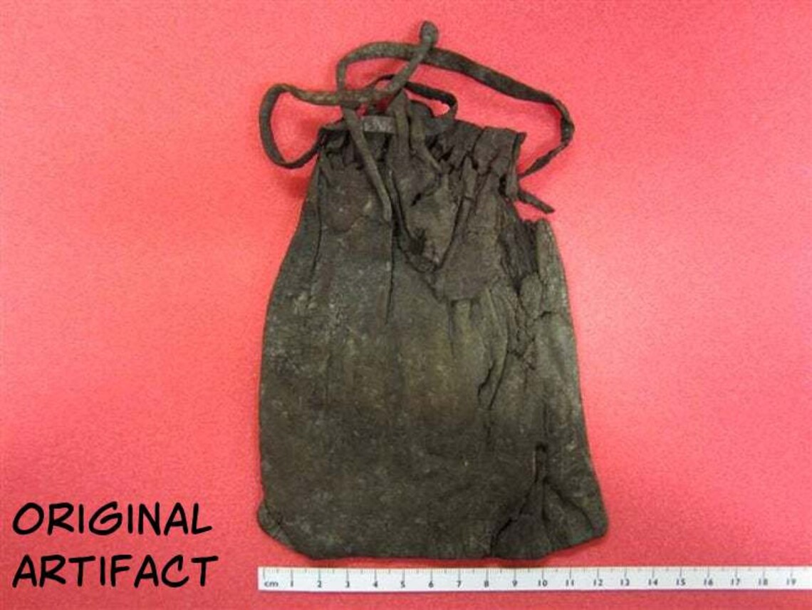 Medieval Purse Medieval Wallet Leather Pouch Rustic Hand - Etsy