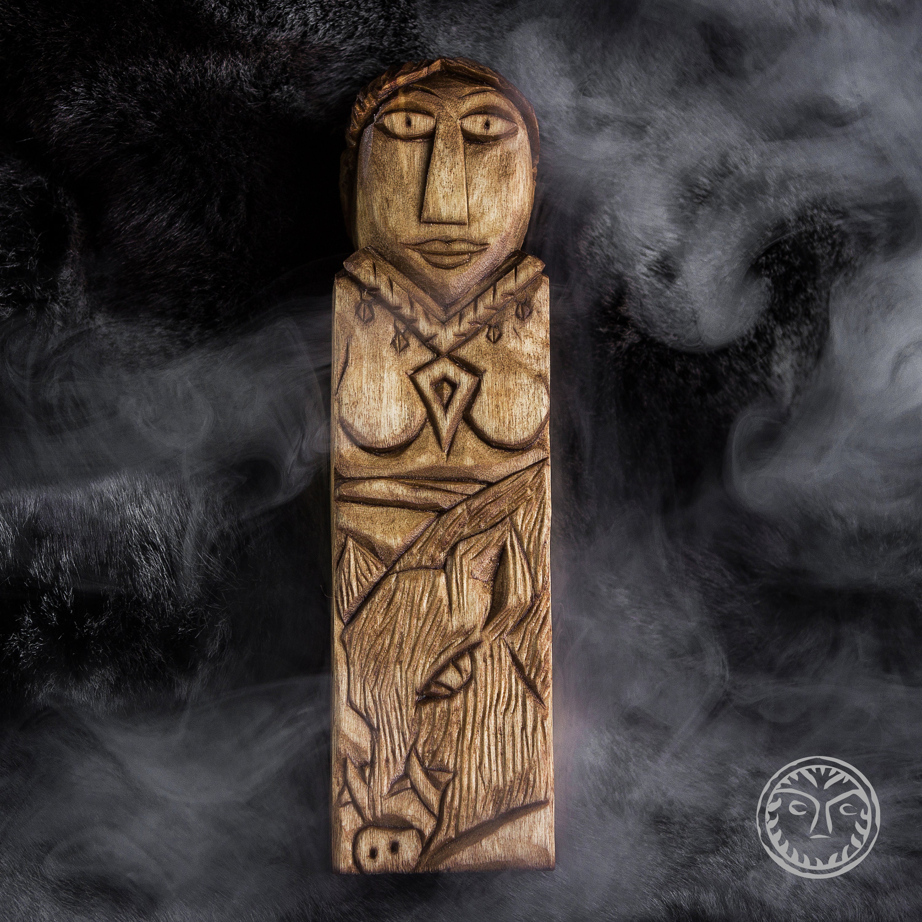 Freya Figurine Freyja Freja Goddess Idol Pagan Goddess | Etsy