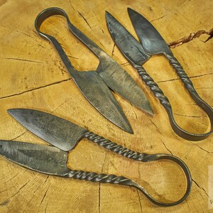 Hand Forged Scissors Medieval Scissors Ancient Accessories - Etsy UK