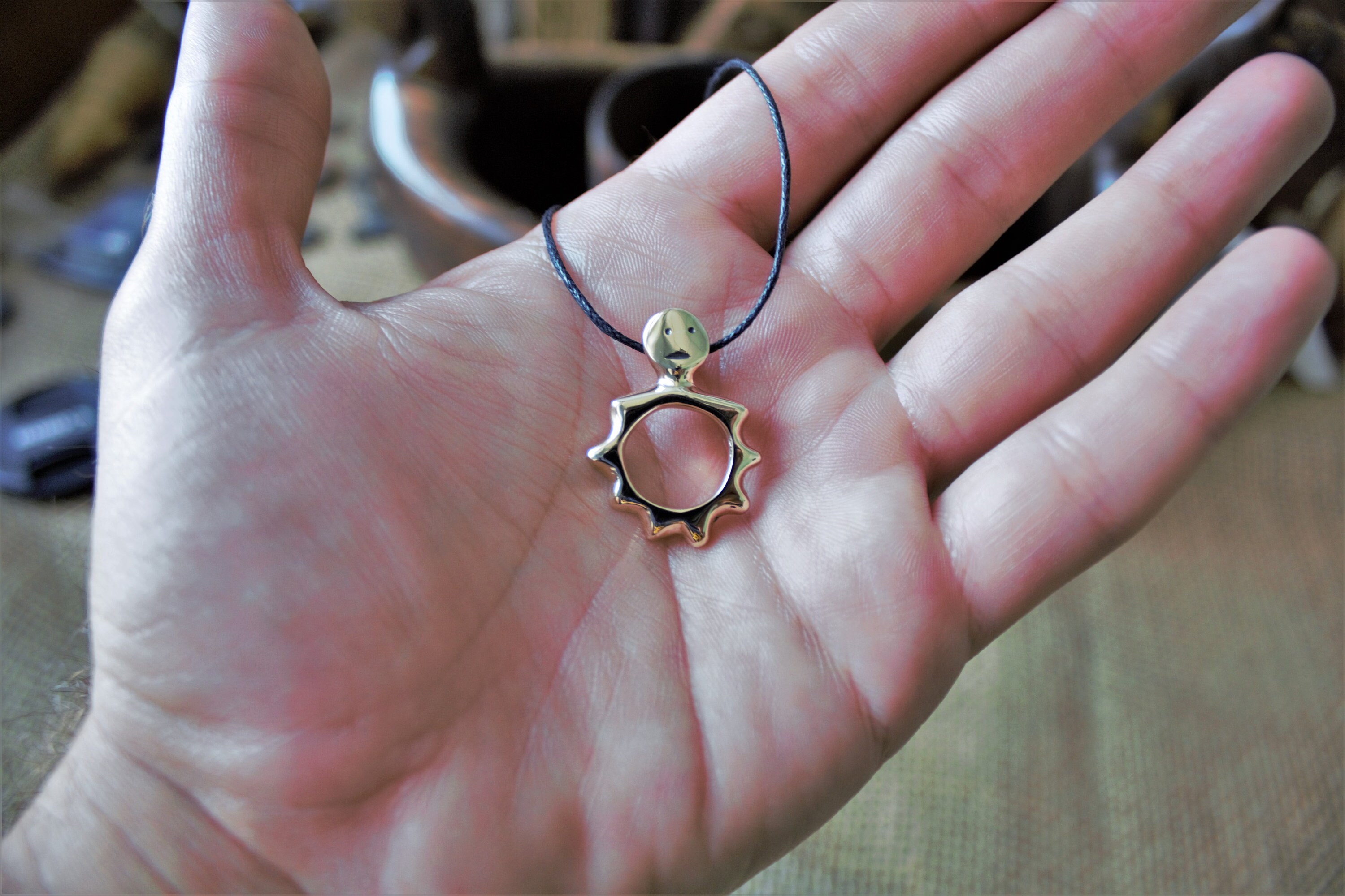 Medieval Solar Deity Sun Pendant Amulet Talisman Solar - Etsy