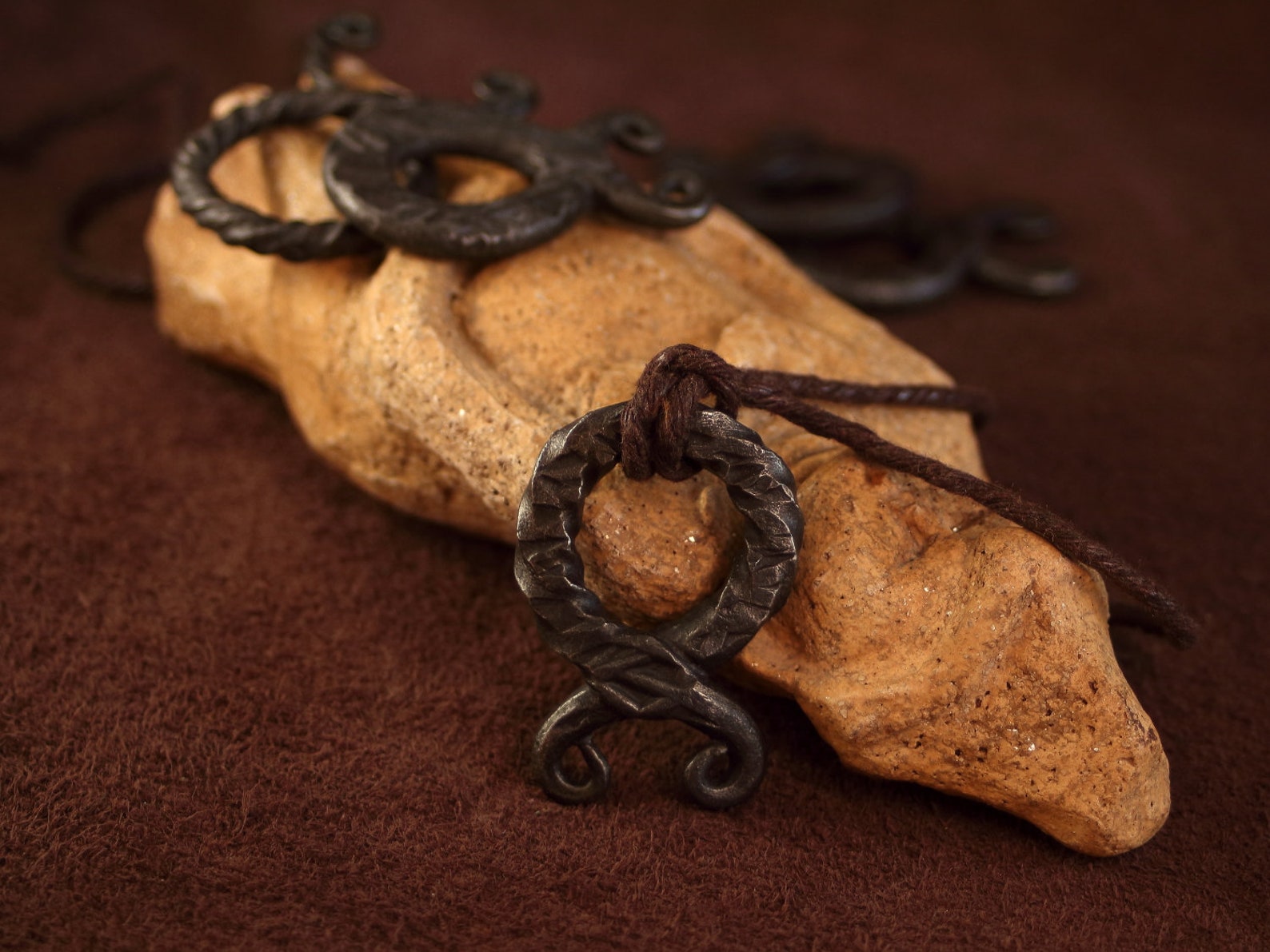 Forged Troll Cross Nordic Amulet Troll Viking Jewelry - Etsy