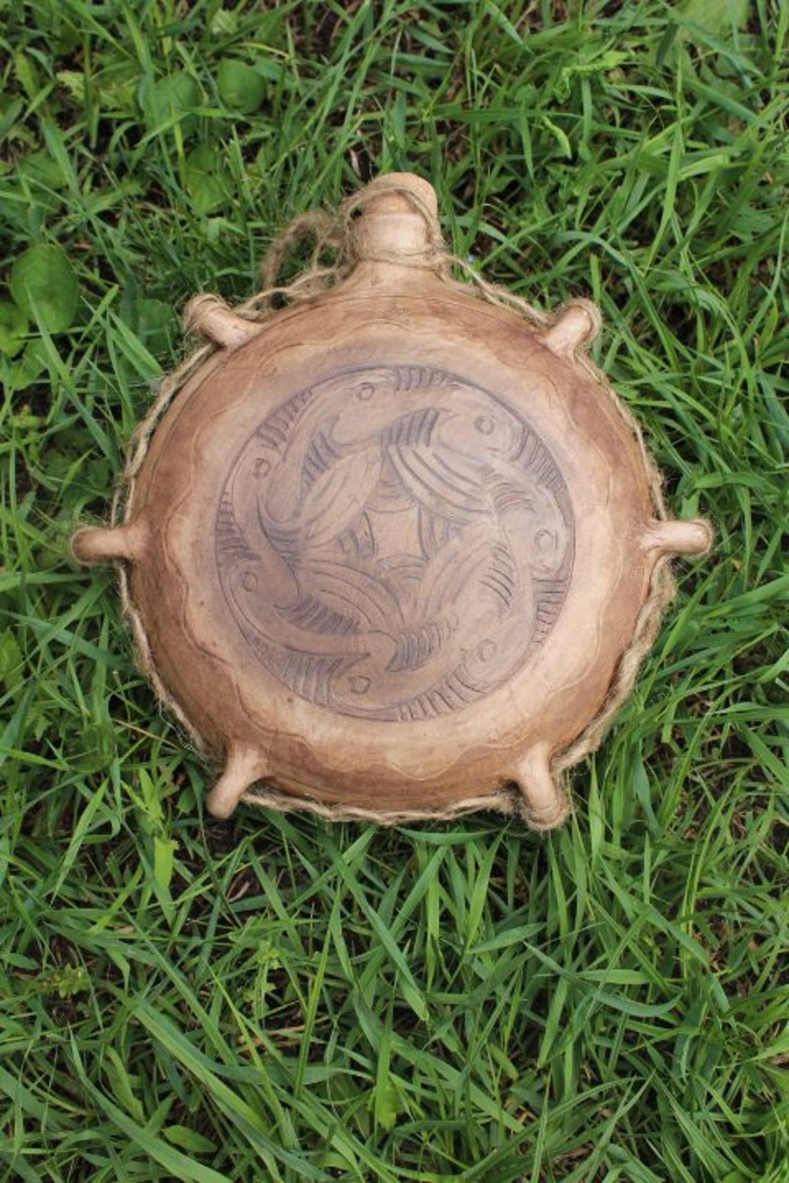 Flask Medieval Water Can Water Bottle Wine Bottle Clay - Etsy UK