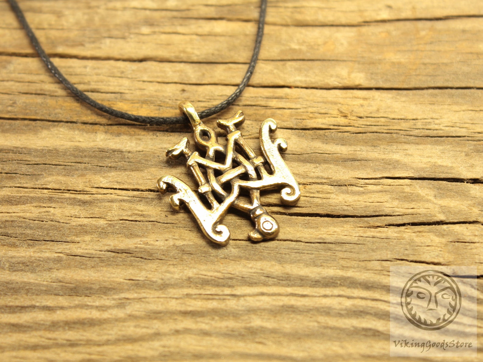 Falcon Pendant Asatru Necklace Amulet Viking Pendant - Etsy