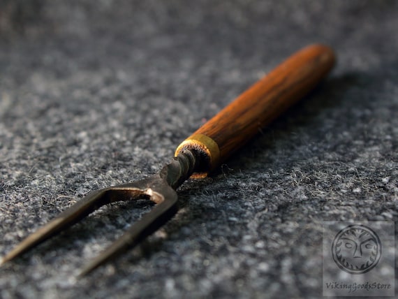 Forged Viking Fork Medieval Fork Rustic Fork Forged | Etsy