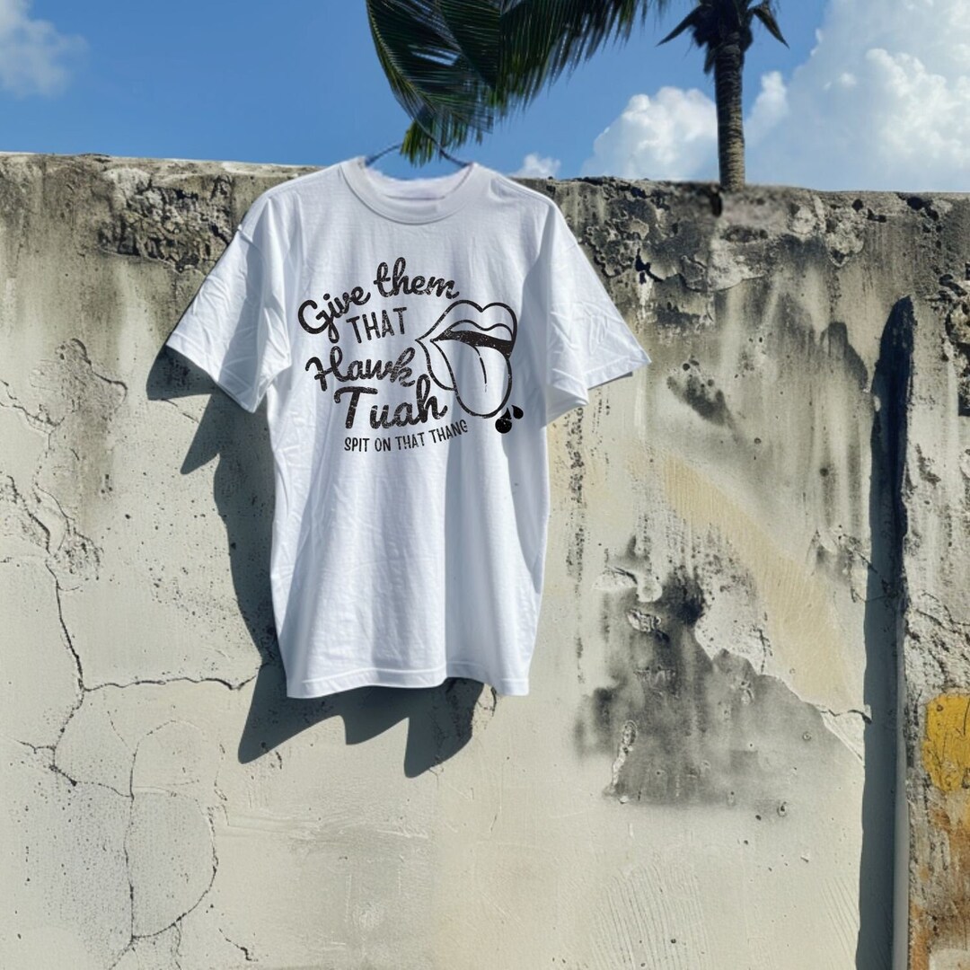 Hawk Tuah Spit on That Thang Shirt, Hawk Tuah Meme Tee, Funny Hawktuah ...