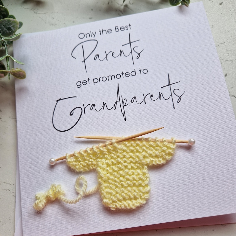 Card to New Grandparents - Etsy