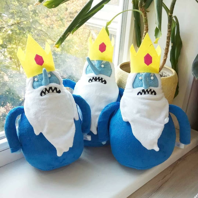 Plush King Ice King plush king from ice plush Ice King | Etsy