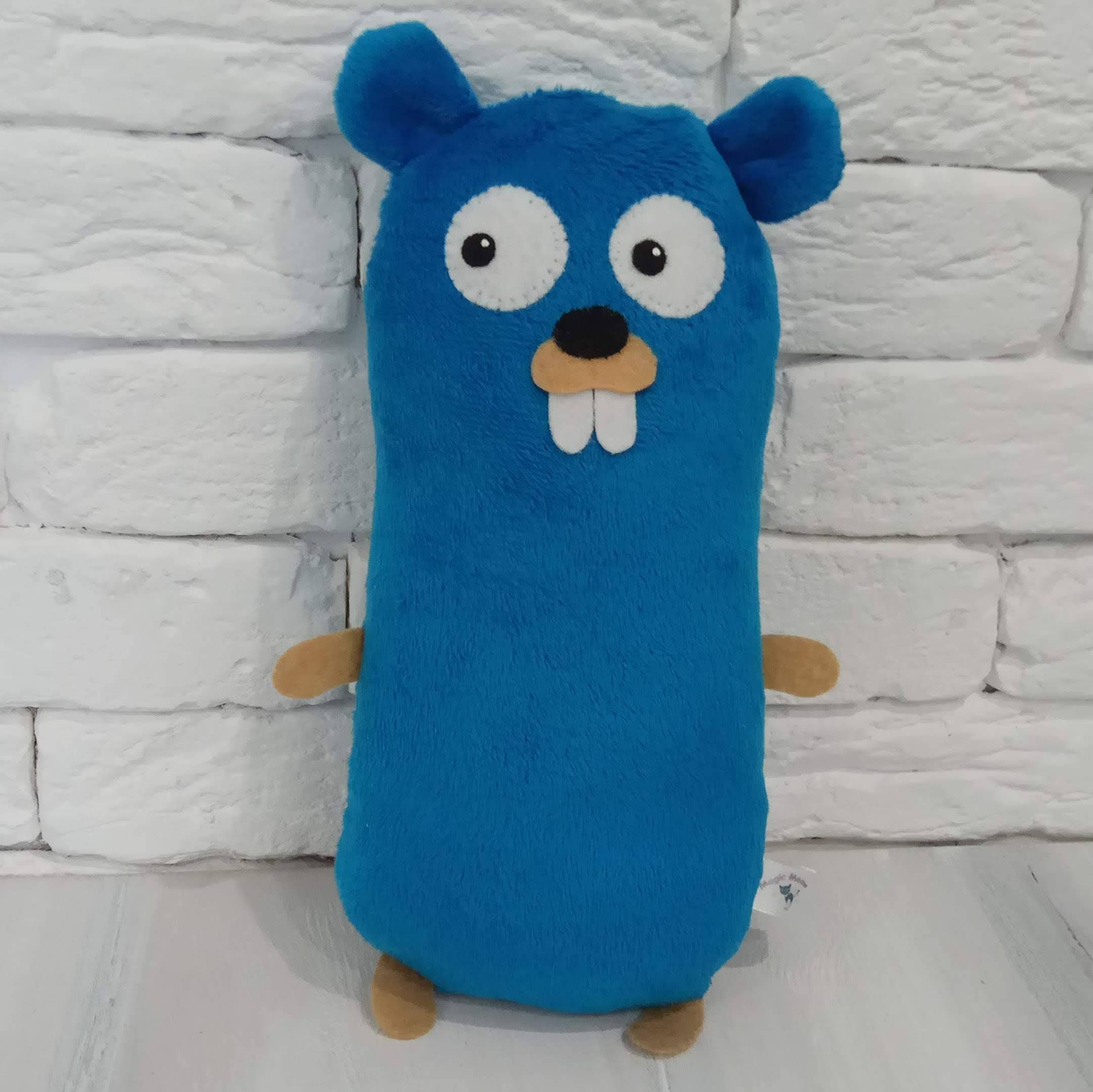 Gopher Go Golang Plush Golang Plush Toy Golang Gopher | Etsy Canada