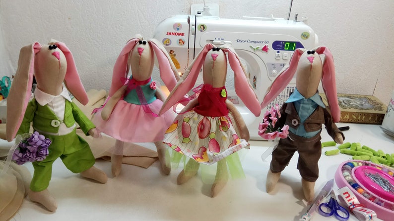 Tilda Rabbit Bunny Rabbits Bunny Toys Tilda Toy Bunny - Etsy