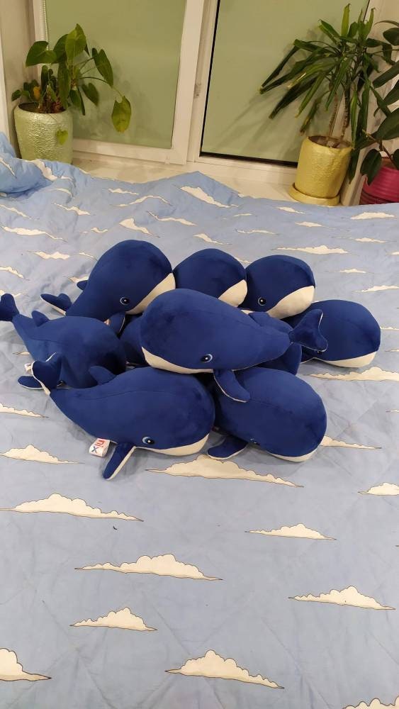 Whale stuffed whale plush whale soft toy whale whale toy | Etsy