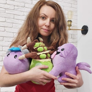 Plush Baneling Monster Plush Zerg Toy Zerg Doll Plush | Etsy