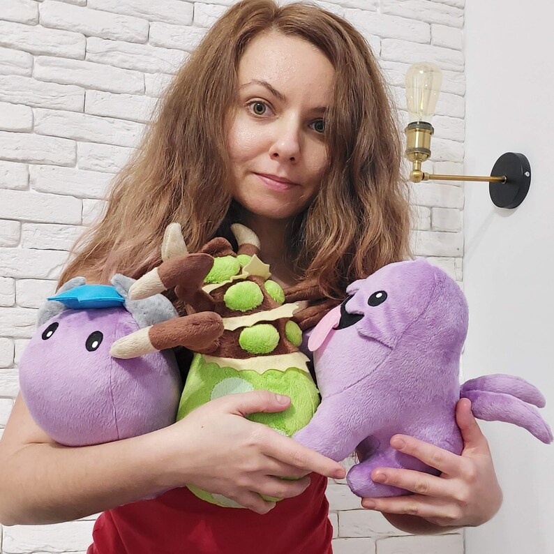 Plush Baneling Monster Plush Zerg Toy Zerg Doll Plush | Etsy