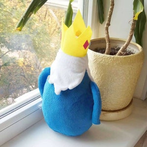 Plush King, Ice King, Plush King From Ice, Plush Ice King, Plush Toy ...