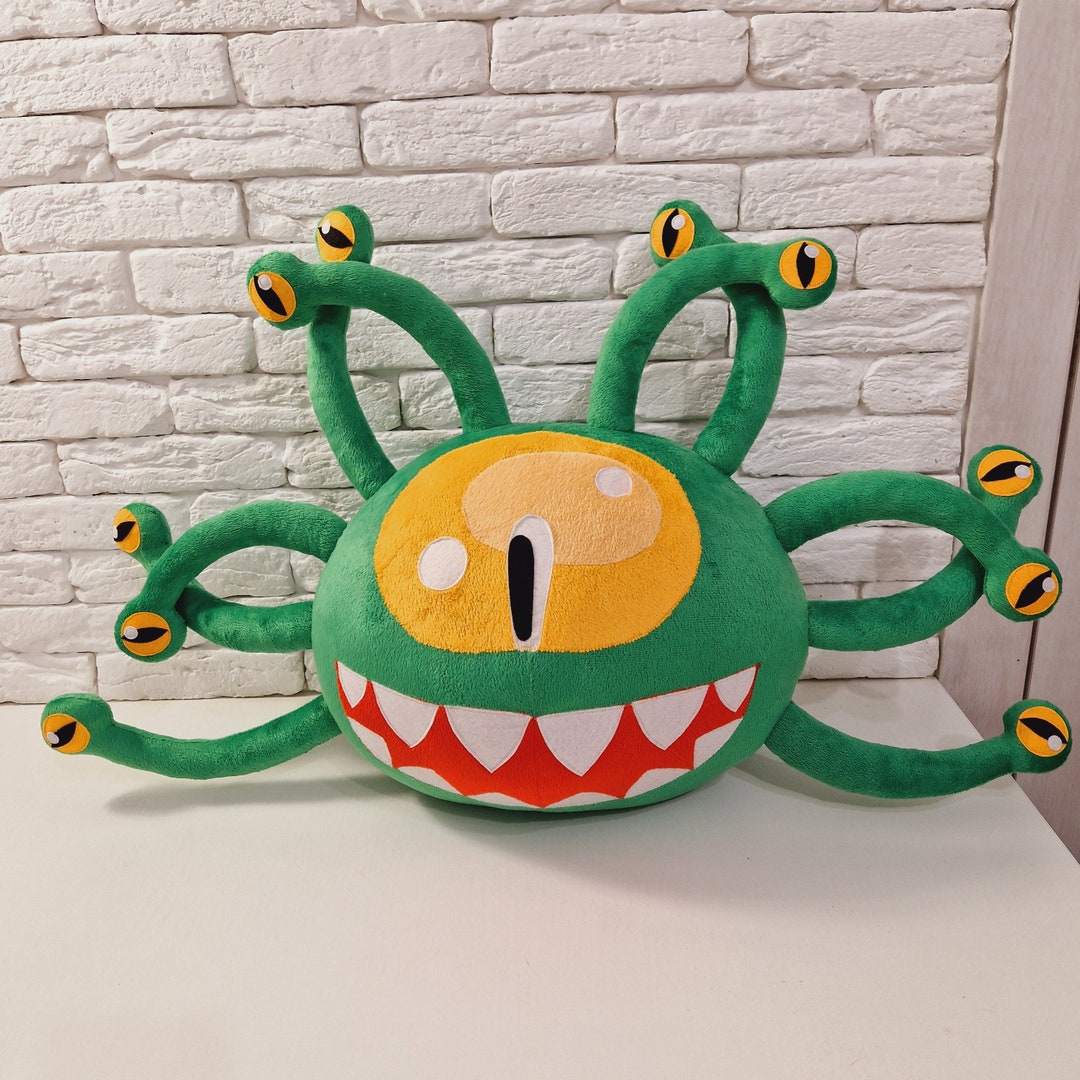 Beholder, Plush Beholder, Plush Monster Toy, Master Toy, Custom Plush ...