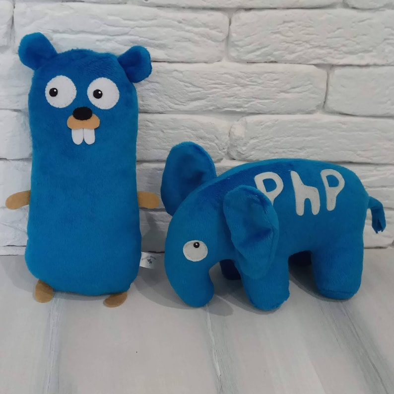 Gopher Go Golang Plush Golang Plush Toy Golang Gopher Etsy 0442