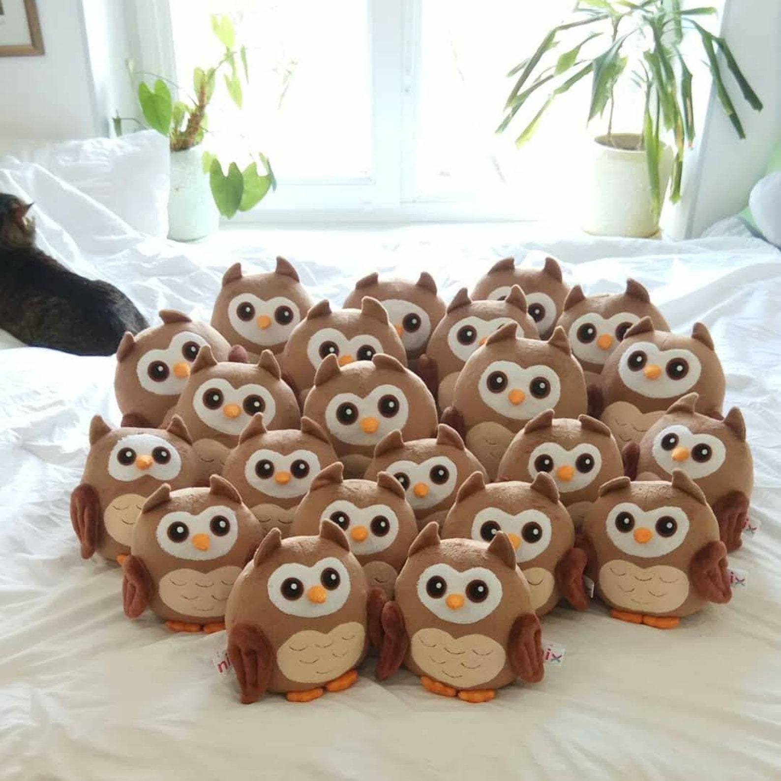 Plush Owl Toy Owl Plush Toy Owl Cute Owl Plush Kawaii Toy - Etsy