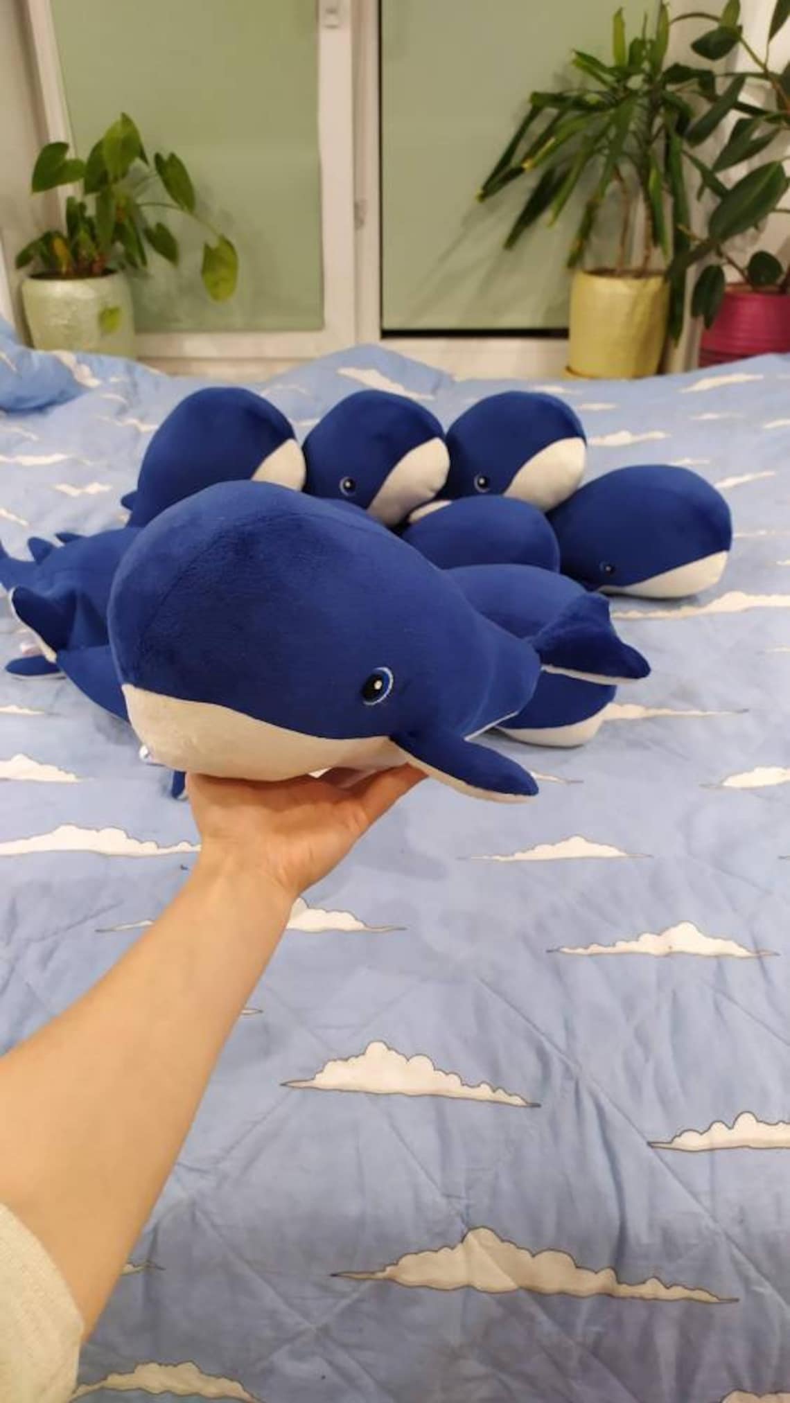 Whale stuffed whale plush whale soft toy whale whale toy | Etsy