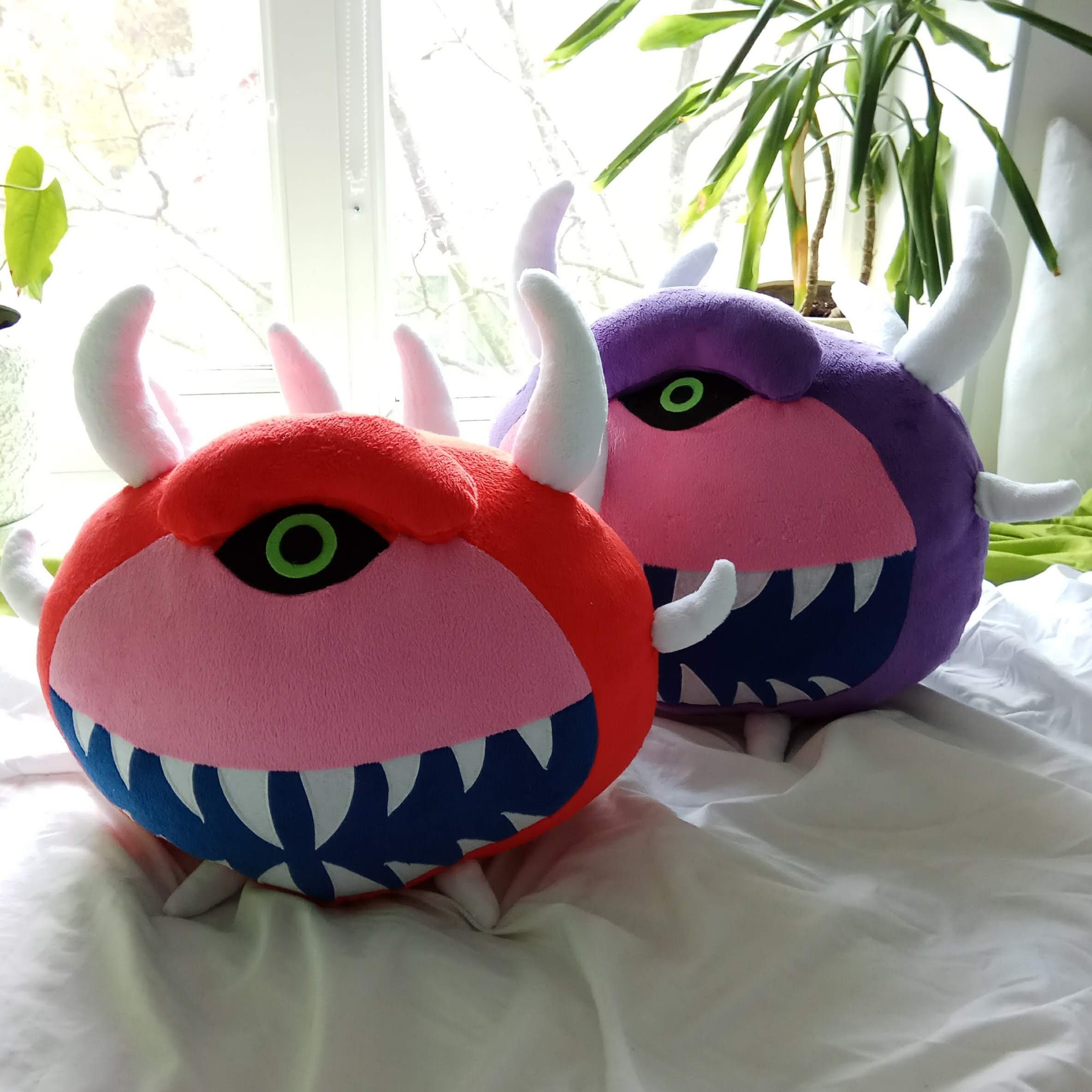Pillow demon cute demon demon toy demon game plushie | Etsy