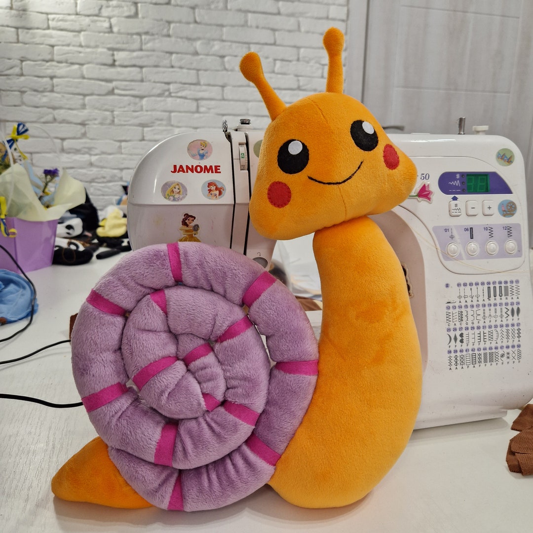 Snail, Plush Snail, Handmade Toy Snail, Plushie Snail - Etsy