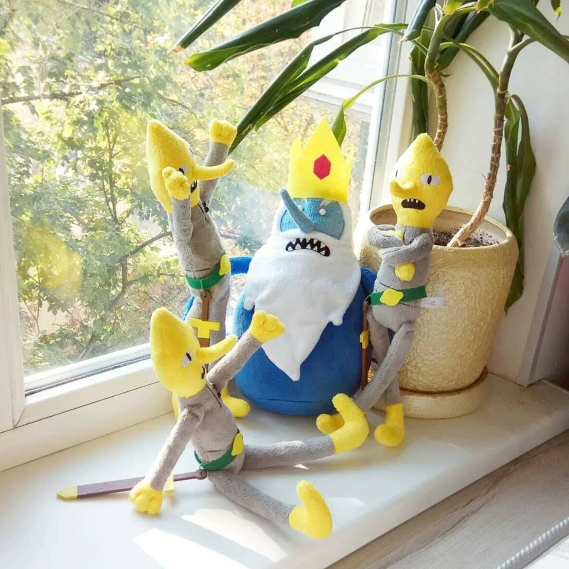 Plush King Ice King plush king from ice plush Ice King | Etsy