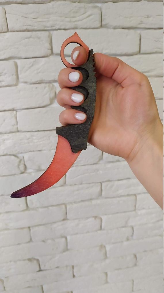 Carambite knife Karambite knife Wooden Knife Gift for | Etsy